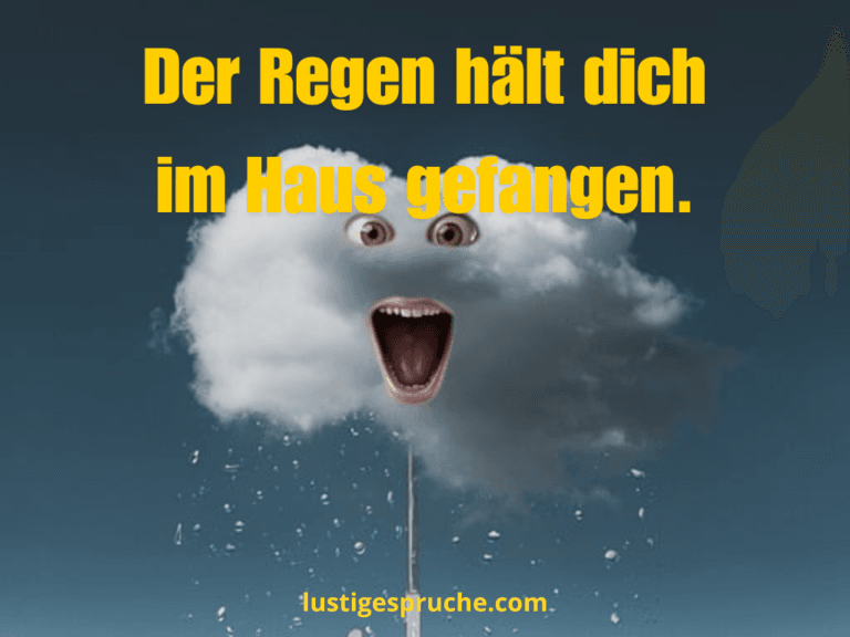 Viel Regen lustig: 120 Humorvolle Sprüche für Regentage 🏖️