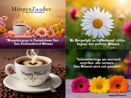 Guten Morgen Mittwoch: Die 120 schönsten Sprüche & Bilder