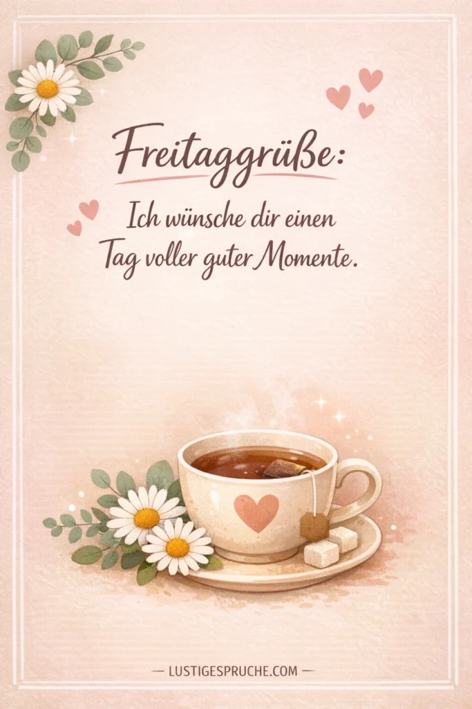 Guten Morgen Freitag: 90+ Sprüche, Grüße & Zitate